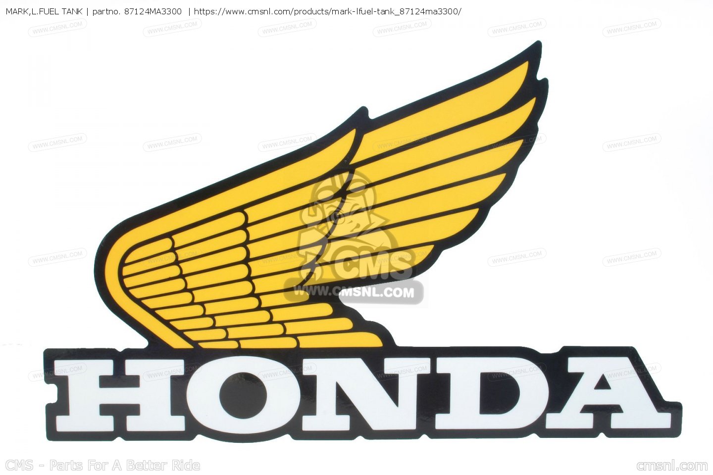 MARK,L.FUEL TANK for VF1000R 1984 (E) - order at CMSNL