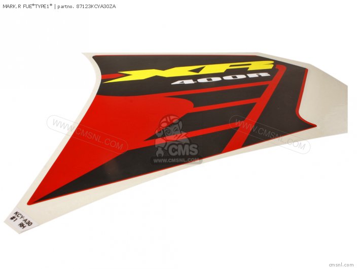 87123KCYA30ZA: Mark,r Fue*type1* Honda - buy the 87123-KCY-A30ZA at CMSNL