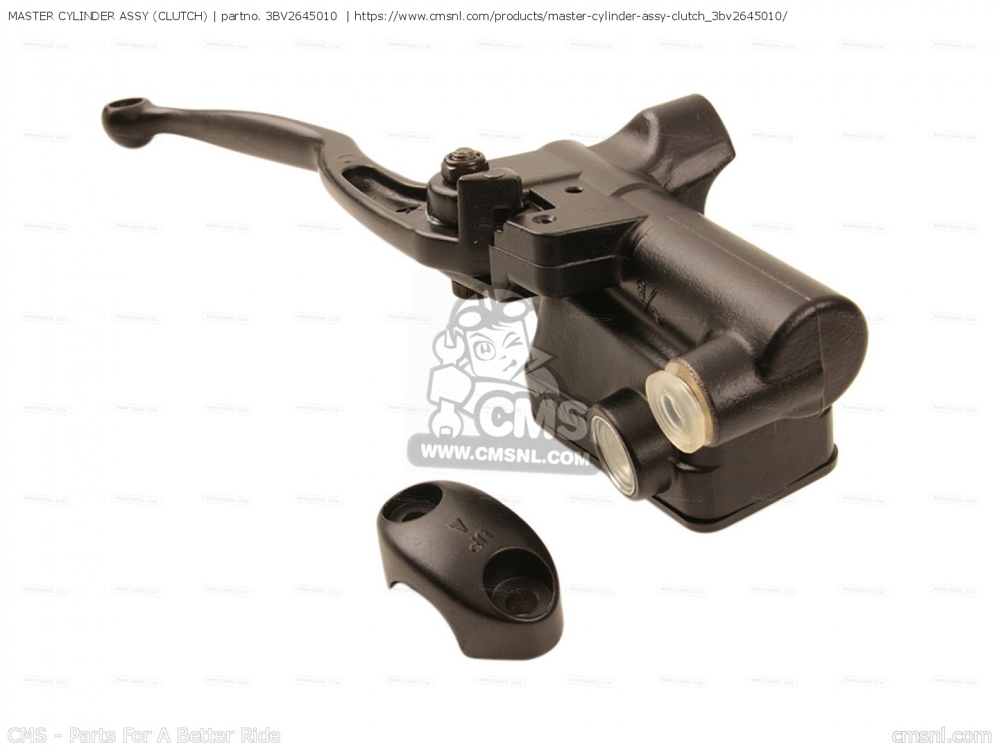 3BV2645010: MASTER CYLINDER ASSY (CLUTCH) Yamaha - buy the 3BV-26450-10 ...