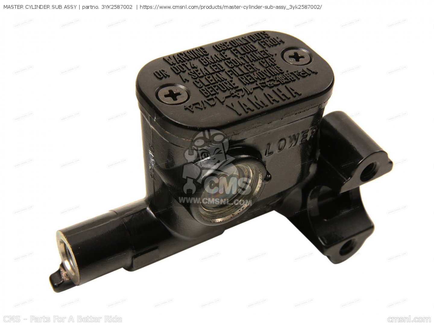 MASTER CYLINDER SUB ASSY for YE50 1994 4FW4 GERMANY 244FW-332G1 - order ...