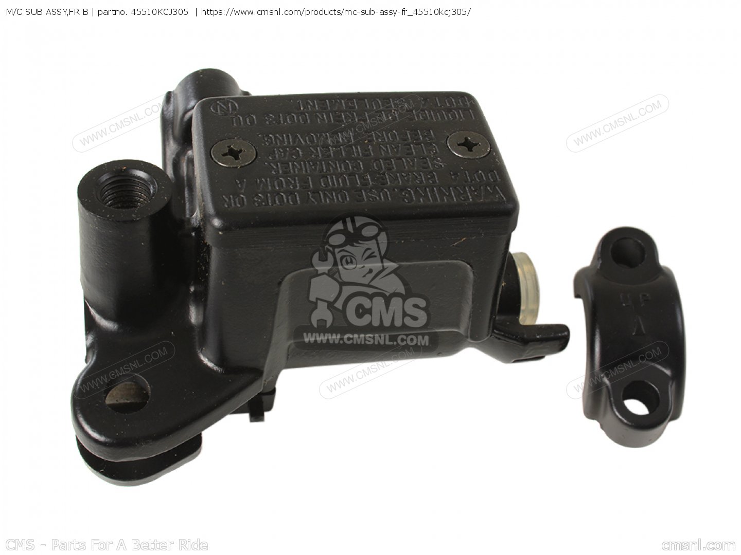 45510KCJ305: M/C SUB ASSY,FR B Honda - buy the 45510-KCJ-305 at CMSNL