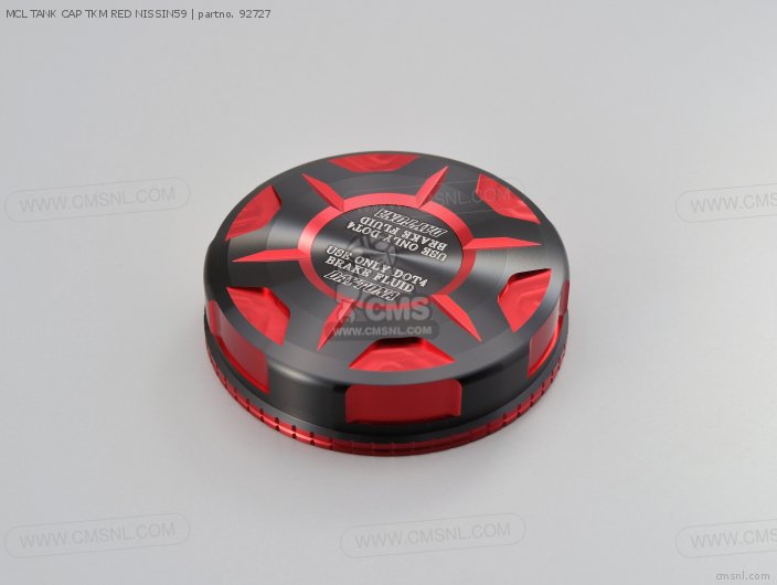 92727: MCL TANK CAP TKM RED NISSIN59 Daytona - buy the 92727 at CMSNL