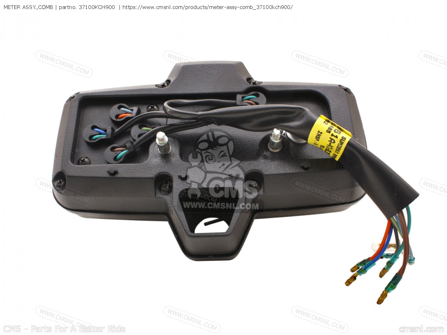 37100KCH900: Meter Assy.,comb Honda - buy the 37100-KCH-900 at CMSNL