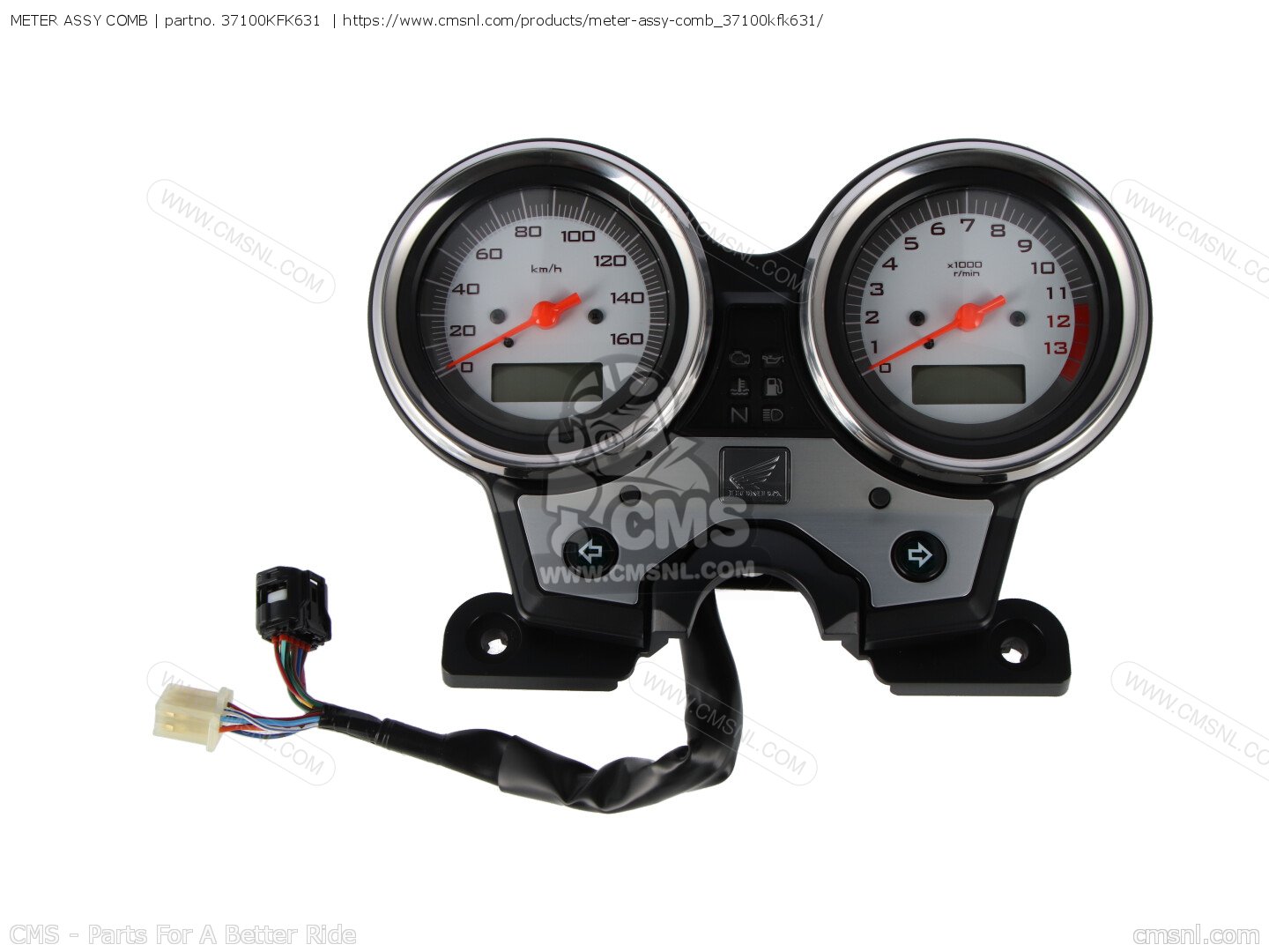 37100KFK631: METER ASSY COMB Honda - buy the 37100-KFK-631 at CMSNL