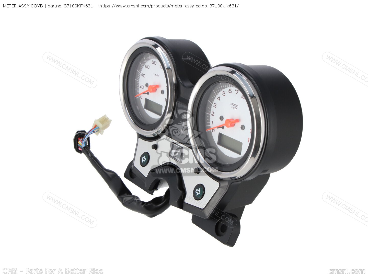 37100KFK631: METER ASSY COMB Honda - buy the 37100-KFK-631 at CMSNL