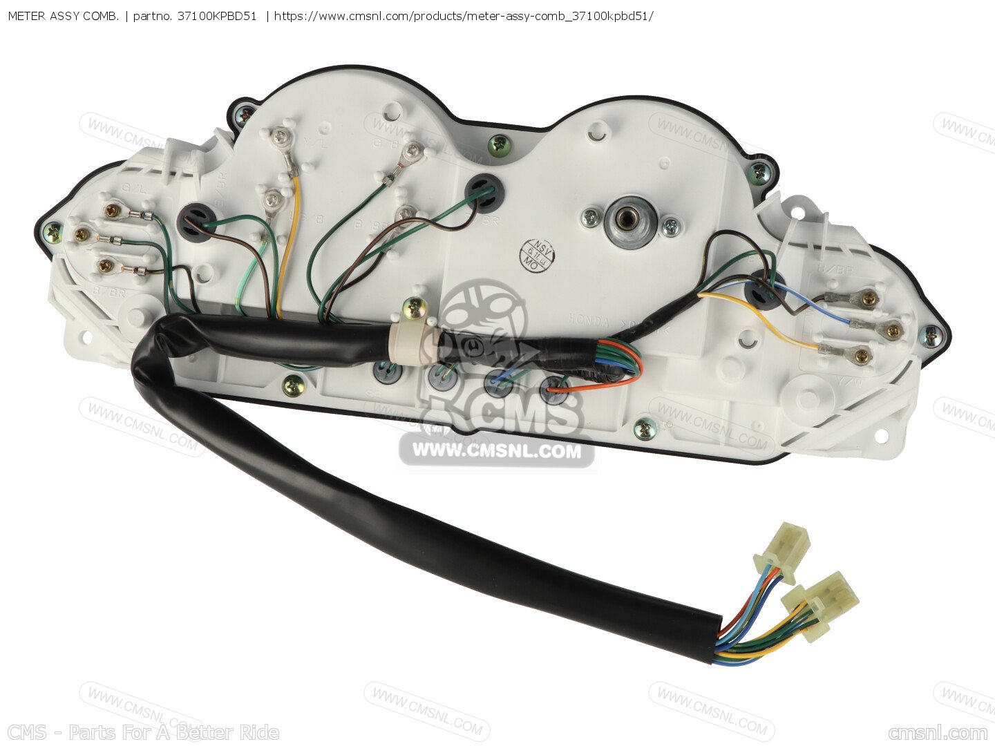 37100KPBD51: Meter Assy Comb. Honda - buy the 37100-KPB-D51 at CMSNL