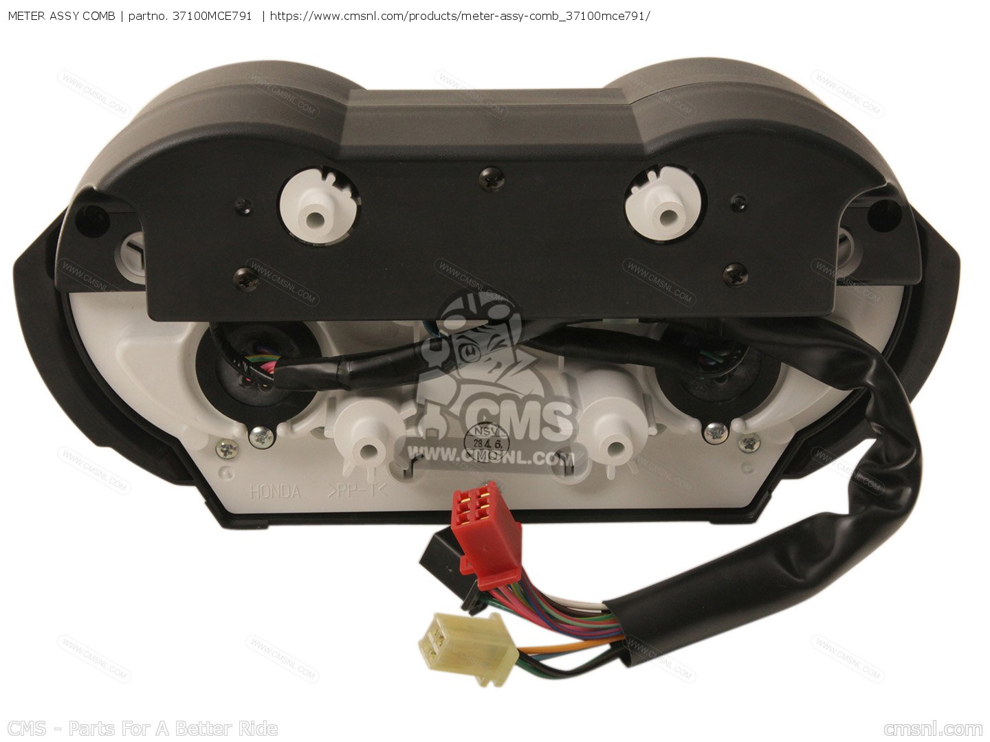37100MCE791: METER ASSY COMB Honda - buy the 37100-MCE-791 at CMSNL