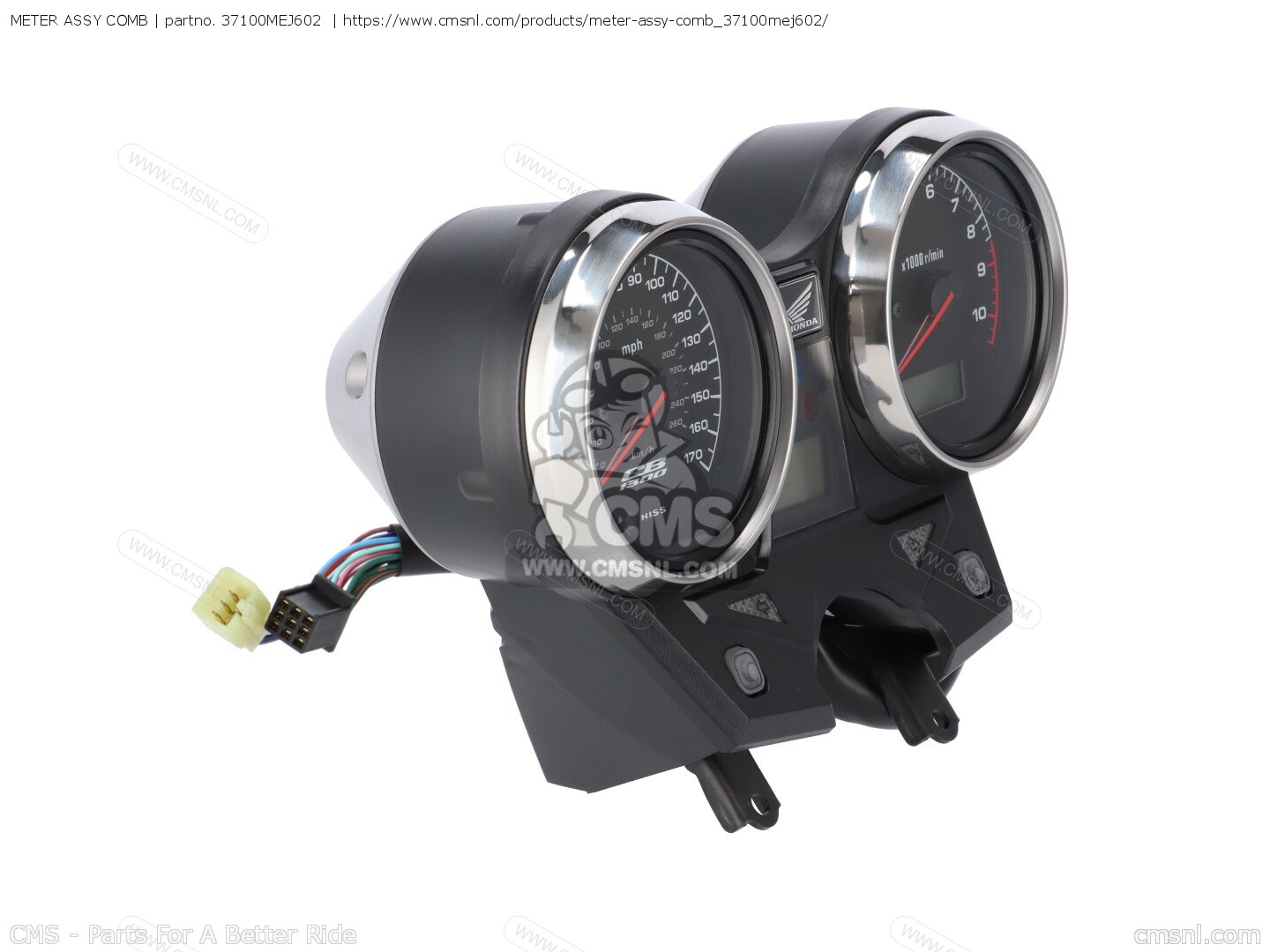 37100MEJ602: METER ASSY COMB Honda - buy the 37100-MEJ-602 at CMSNL