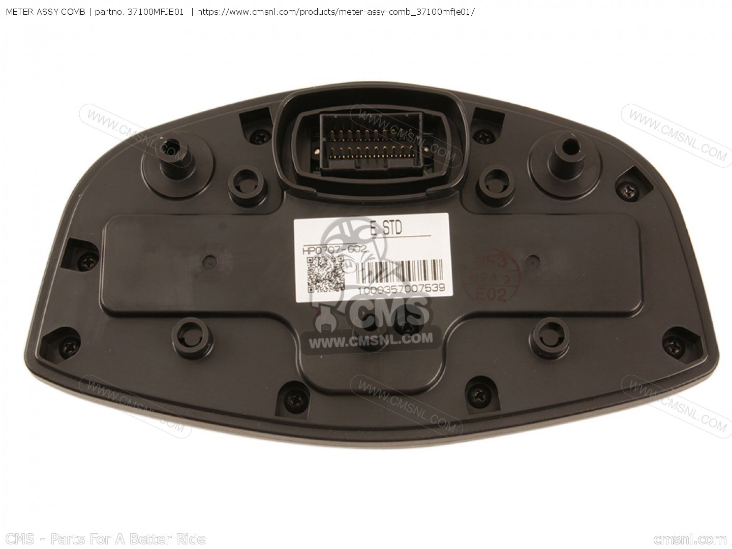 37100MFJE01: METER ASSY COMB Honda - buy the 37100-MFJ-E01 at CMSNL