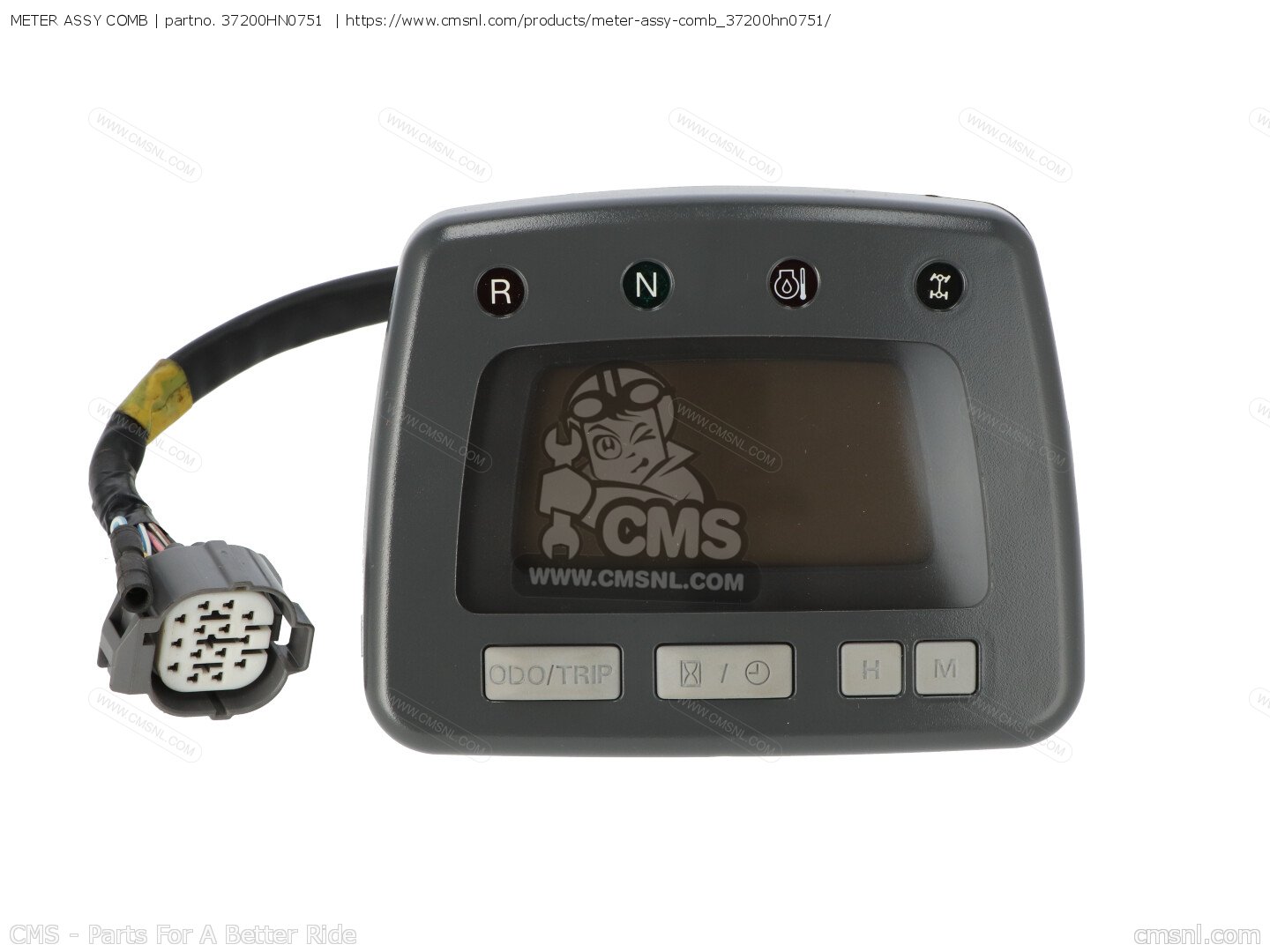 37200HN0751: METER ASSY COMB Honda - buy the 37200-HN0-751 at CMSNL
