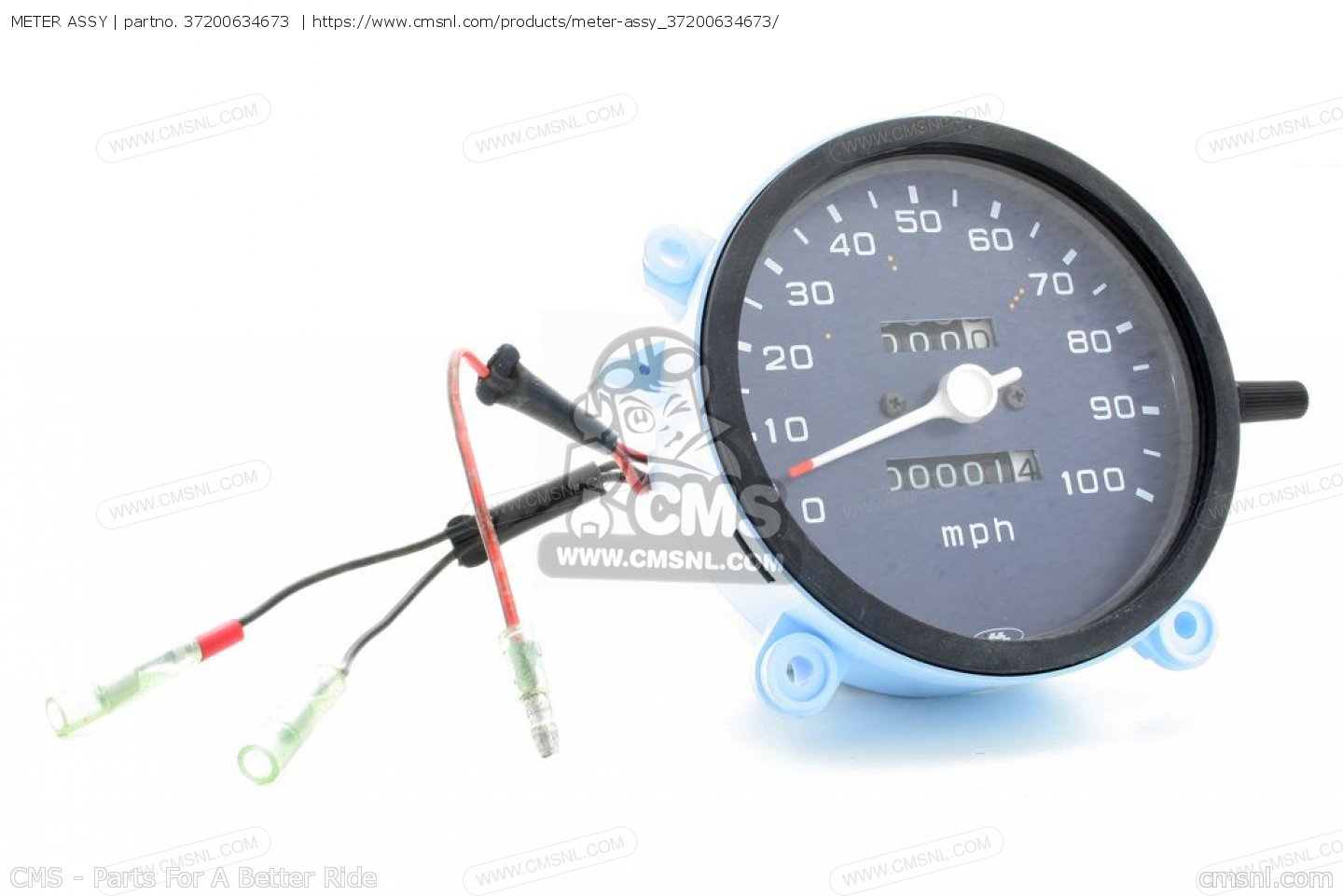 37200634673: METER ASSY Honda - buy the 37200-634-673 at CMSNL
