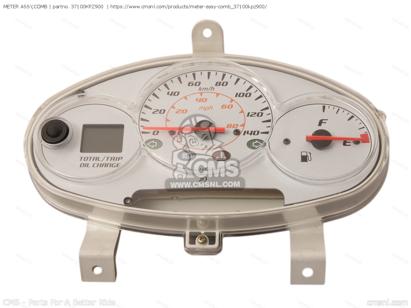 37100KPZ900: METER ASSY,COMB Honda - buy the 37100-KPZ-900 at CMSNL
