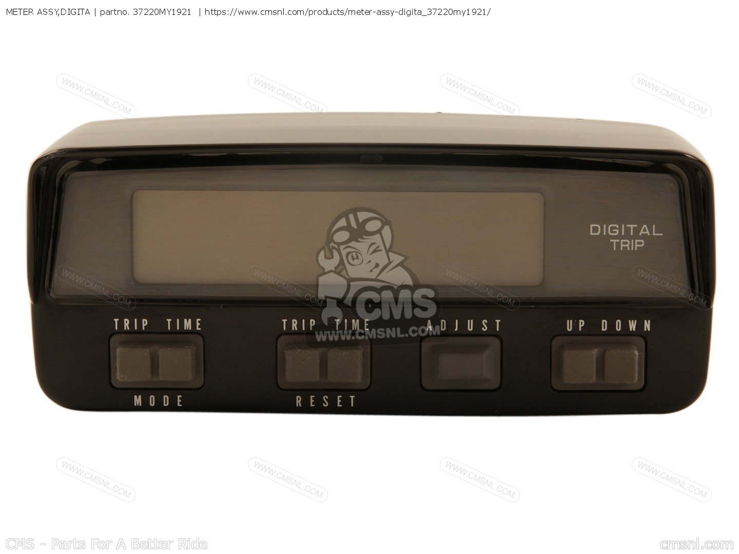 37220MY1921: METER ASSY,DIGITA Honda - buy the 37220-MY1-921 at CMSNL