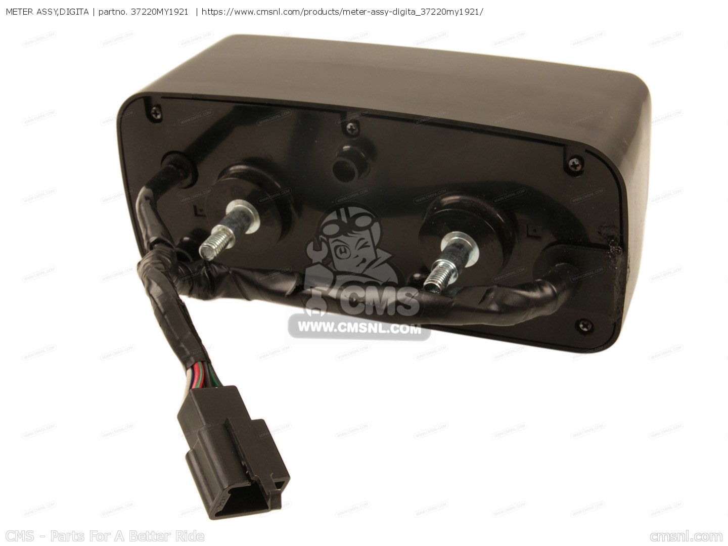 37220MY1921: METER ASSY,DIGITA Honda - buy the 37220-MY1-921 at CMSNL