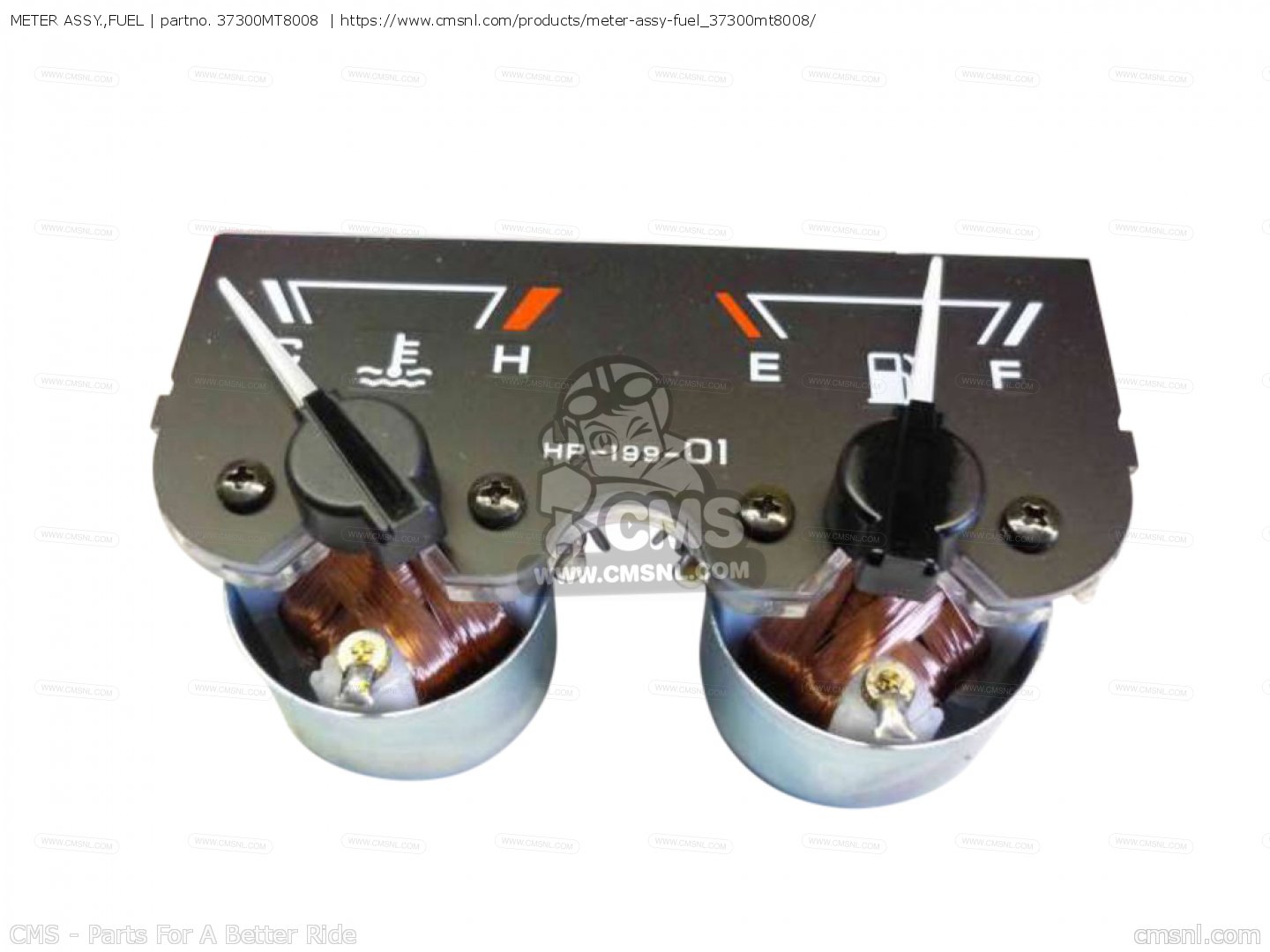 37300MT8008: METER ASSY.,FUEL Honda - buy the 37300-MT8-008 at CMSNL