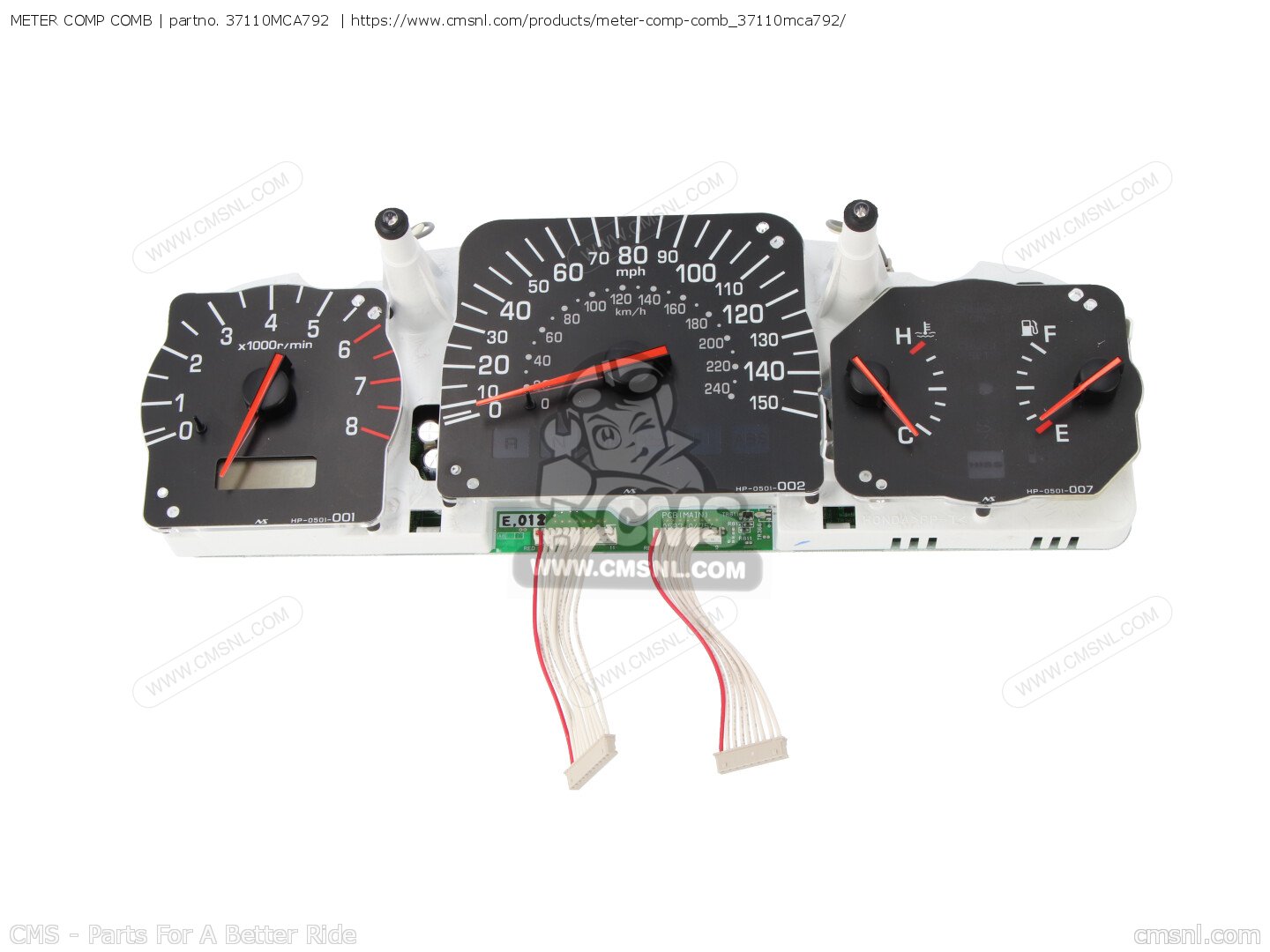 37110MCA792: Meter Comp Comb Honda - buy the 37110-MCA-792 at CMSNL