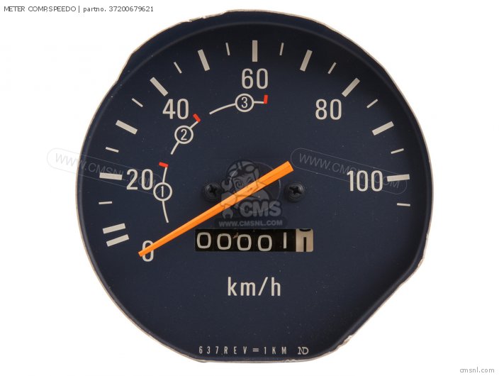 37200679621: METER COMP,SPEEDO Honda - buy the 37200-679-621 at CMSNL