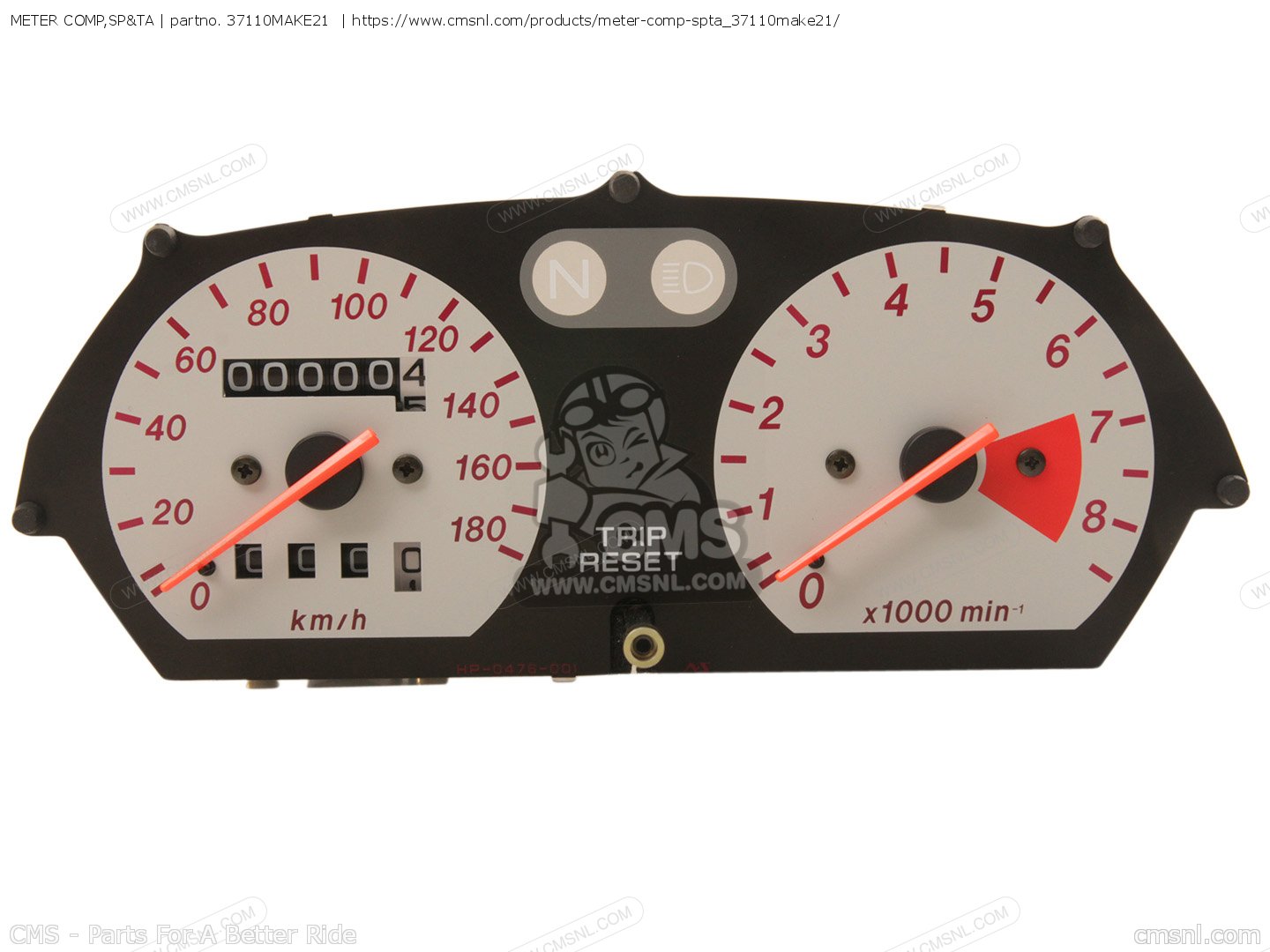 37110MAKE21: METER COMP,SP&TA Honda - buy the 37110-MAK-E21 at CMSNL