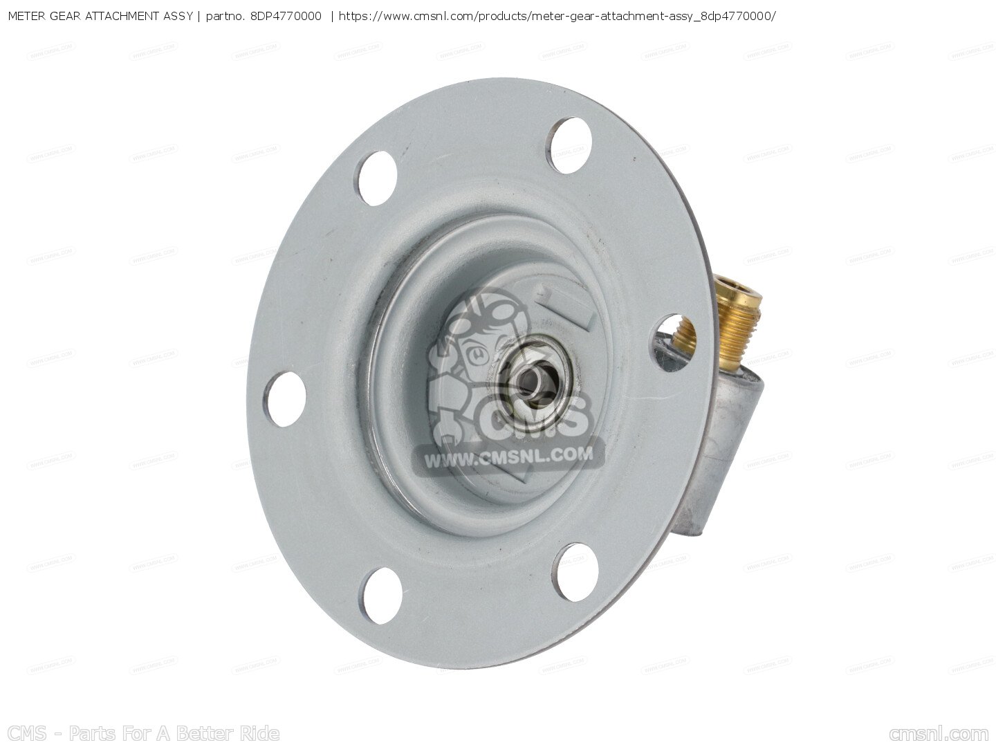 8DP4770000: Meter Gear Attachment Assy Yamaha - buy the 8DP-47700-00 at ...