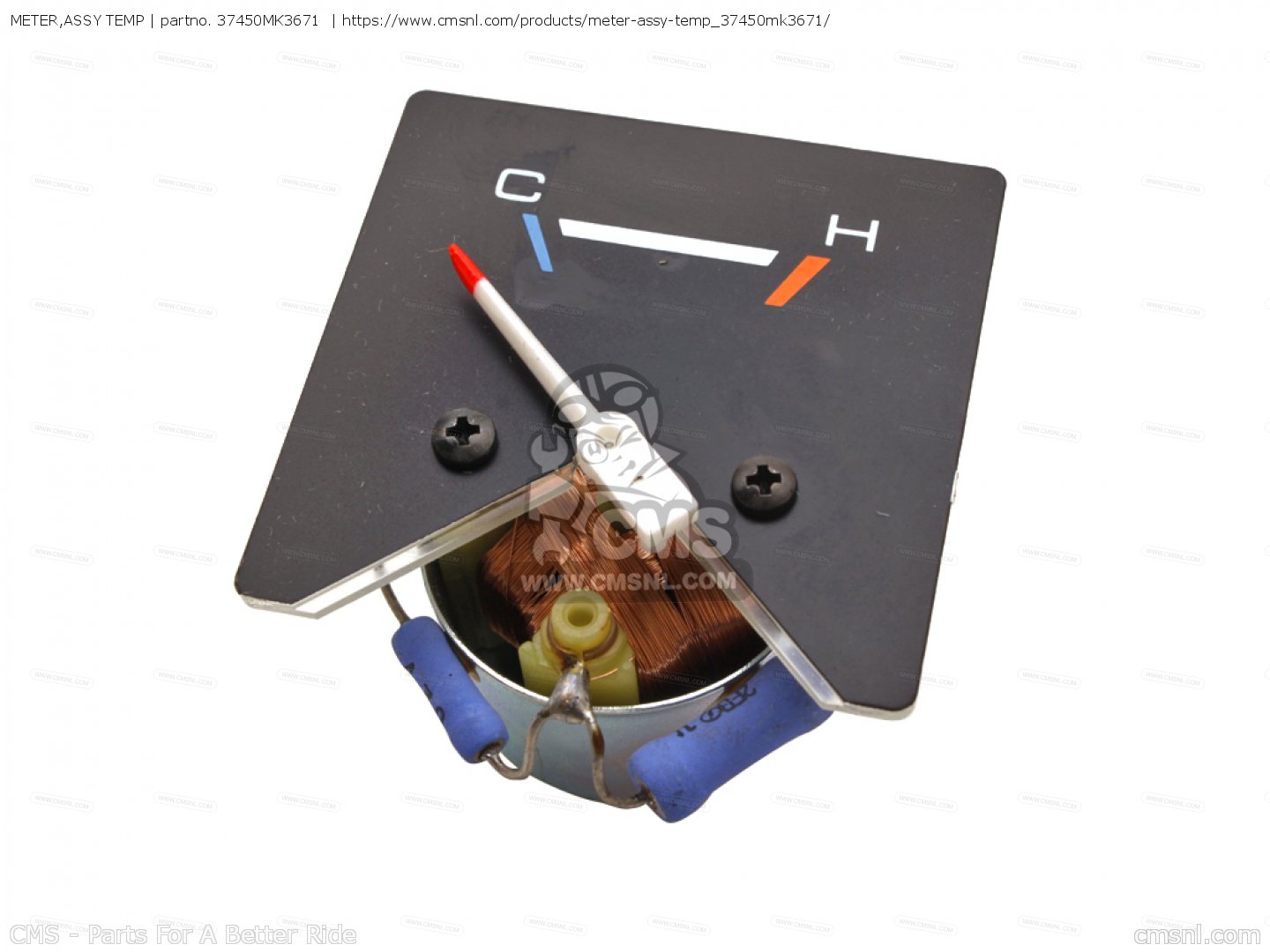 37450MK3671: METER,ASSY TEMP Honda - buy the 37450-MK3-671 at CMSNL