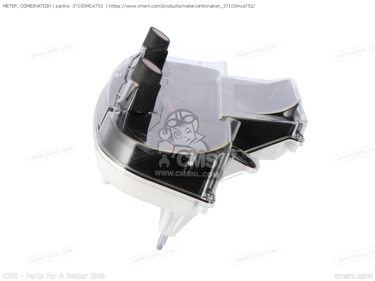 37100MCA752: Meter, Combination Honda - buy the 37100-MCA-752 at CMSNL