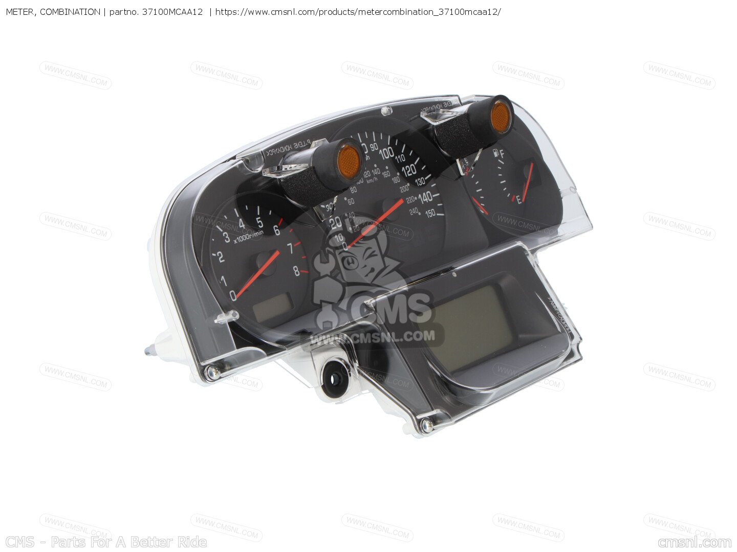 37100MCAA12: Meter, Combination Honda - buy the 37100-MCA-A12 at CMSNL
