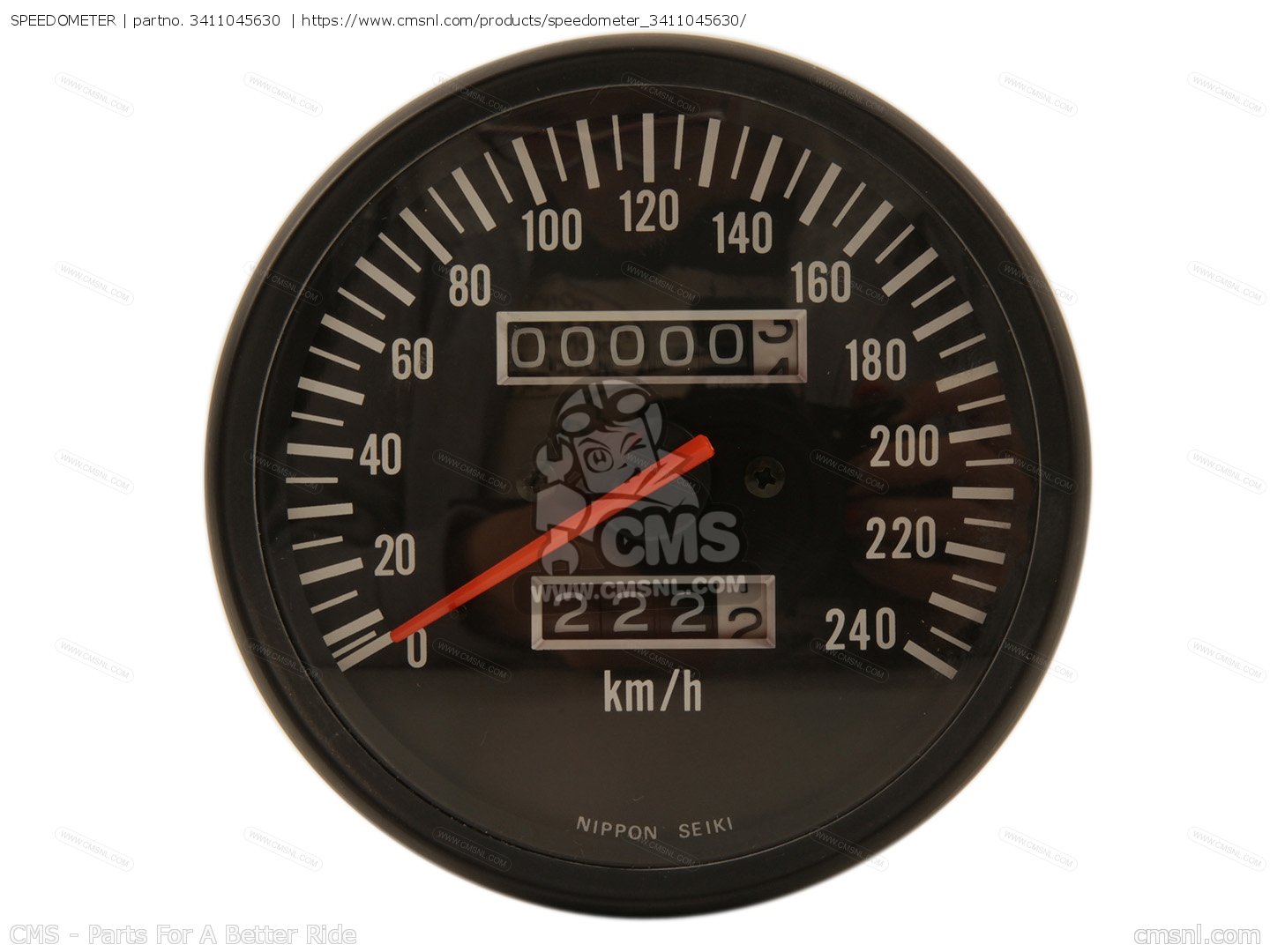 3411045630: METER.SPEEDO.KM Suzuki - buy the 34110-45630 at CMSNL
