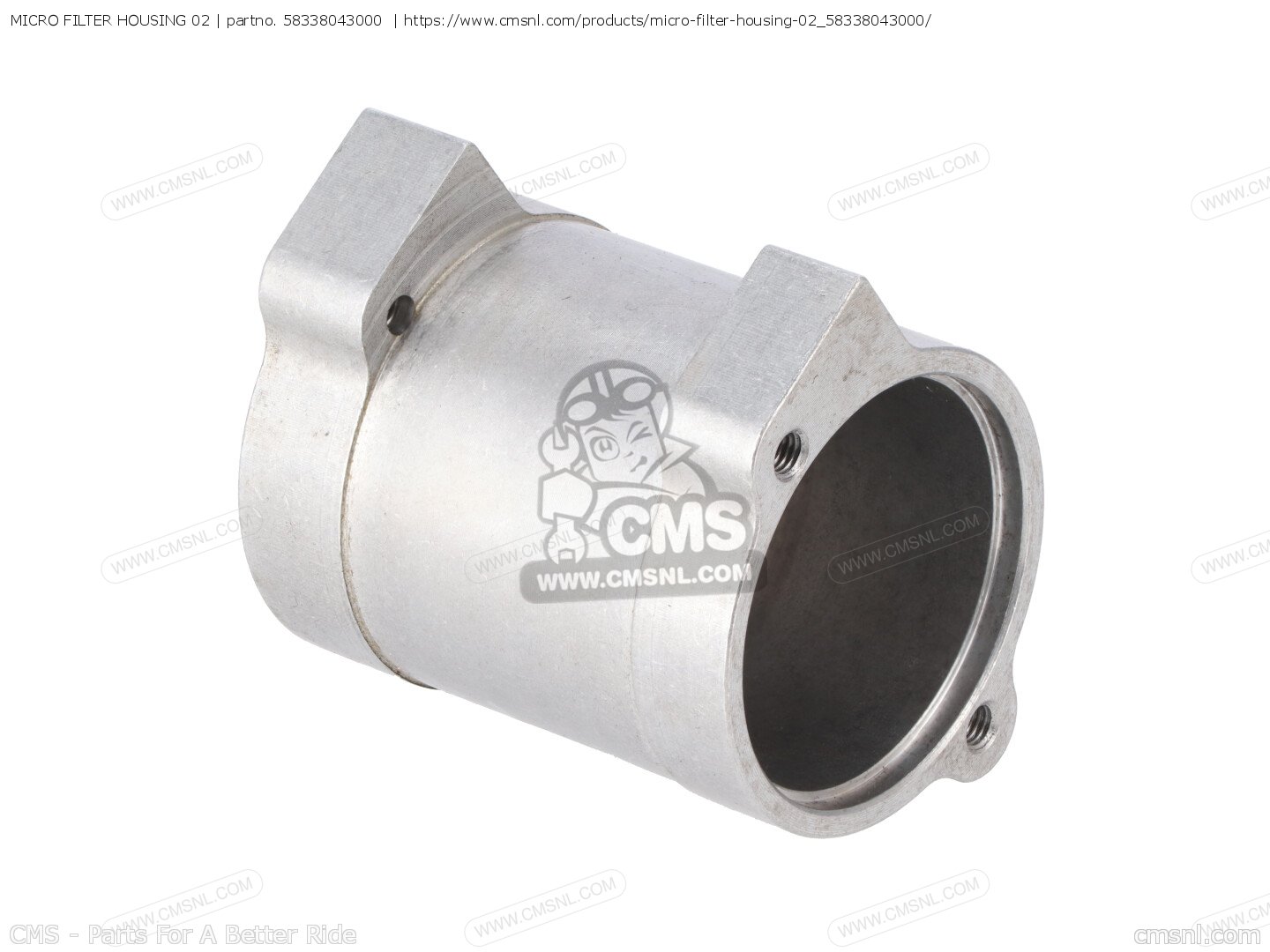 58338043000: MICRO FILTER HOUSING 02 KTM - buy the 58338043000 at CMSNL
