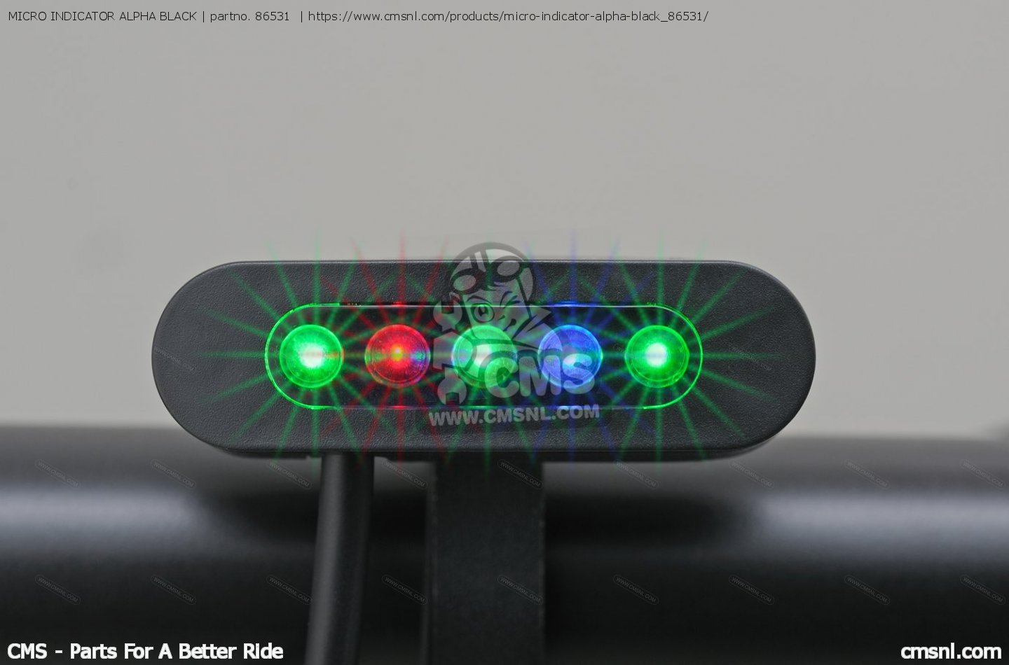 86531: Micro Indicator Alpha Black Daytona - buy the 86531 at CMSNL