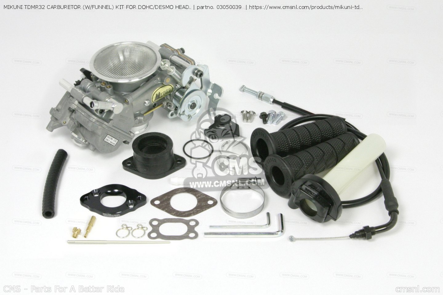 03050039: Mikuni Tdmr32 Carburetor (w/funnel) Kit For Dohc/desmo Head ...