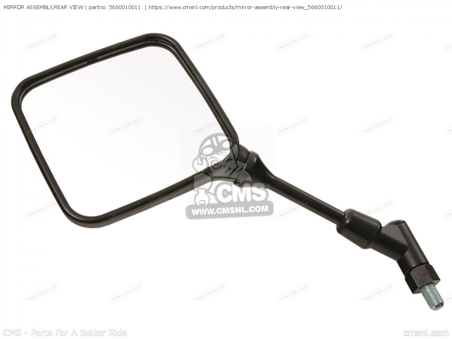 5660010011: MIRROR ASSEMBLY,REAR VIEW Suzuki - buy the 56600-10011 at CMSNL