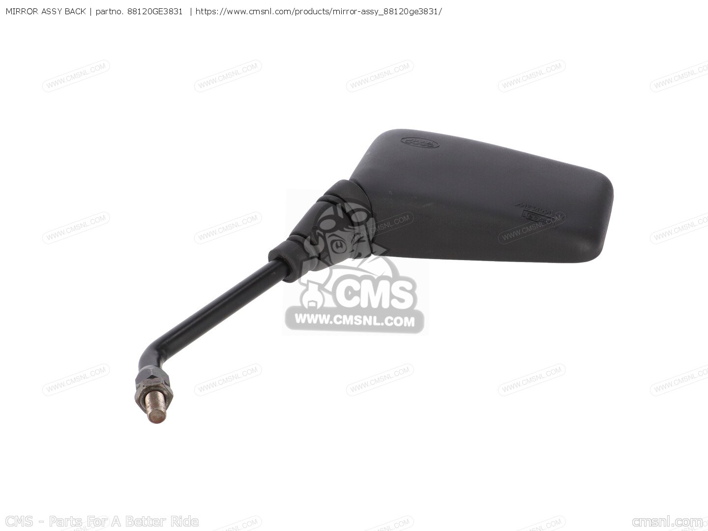 88120GE3831: MIRROR ASSY BACK Honda - buy the 88120-GE3-831 at CMSNL