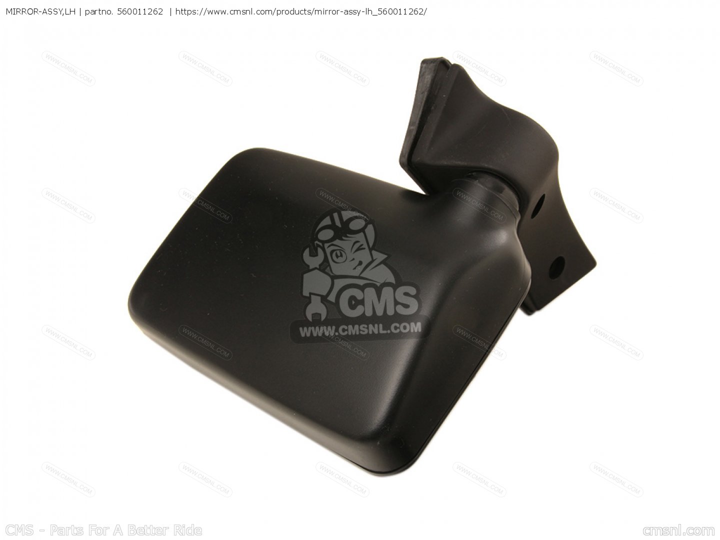 560011262: Mirror-assy,lh Kawasaki - buy the 56001-1262 at CMSNL