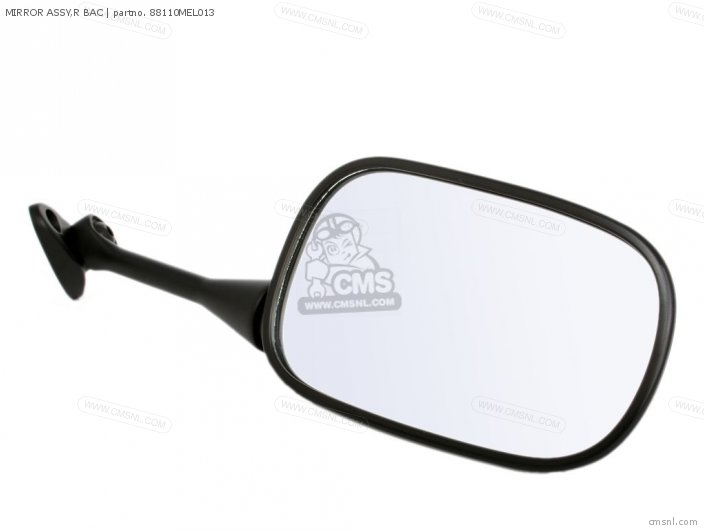 88110MEL013: MIRROR ASSY,R BAC Honda - buy the 88110-MEL-013 at CMSNL