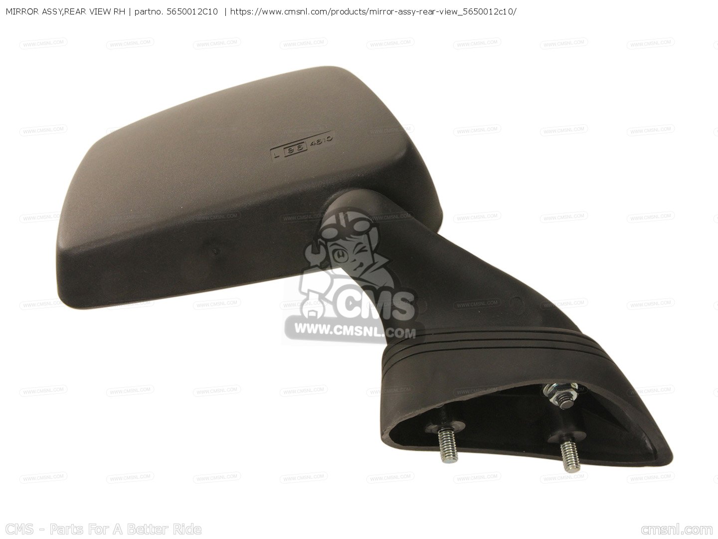 MIRROR ASSY,REAR VIEW RH for Suzuki - order at CMSNL