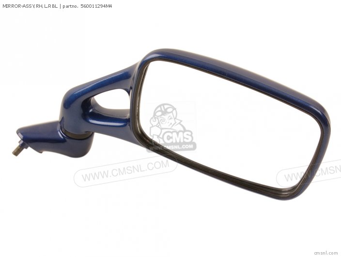 560011294M4: Mirror-assy,rh,l.p.bl Kawasaki - buy the 56001-1294-M4 at ...