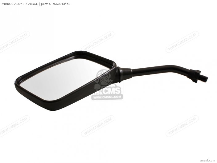 5660043451: MIRROR ASSY,RR VIEW,L Suzuki - buy the 56600-43451 at CMSNL