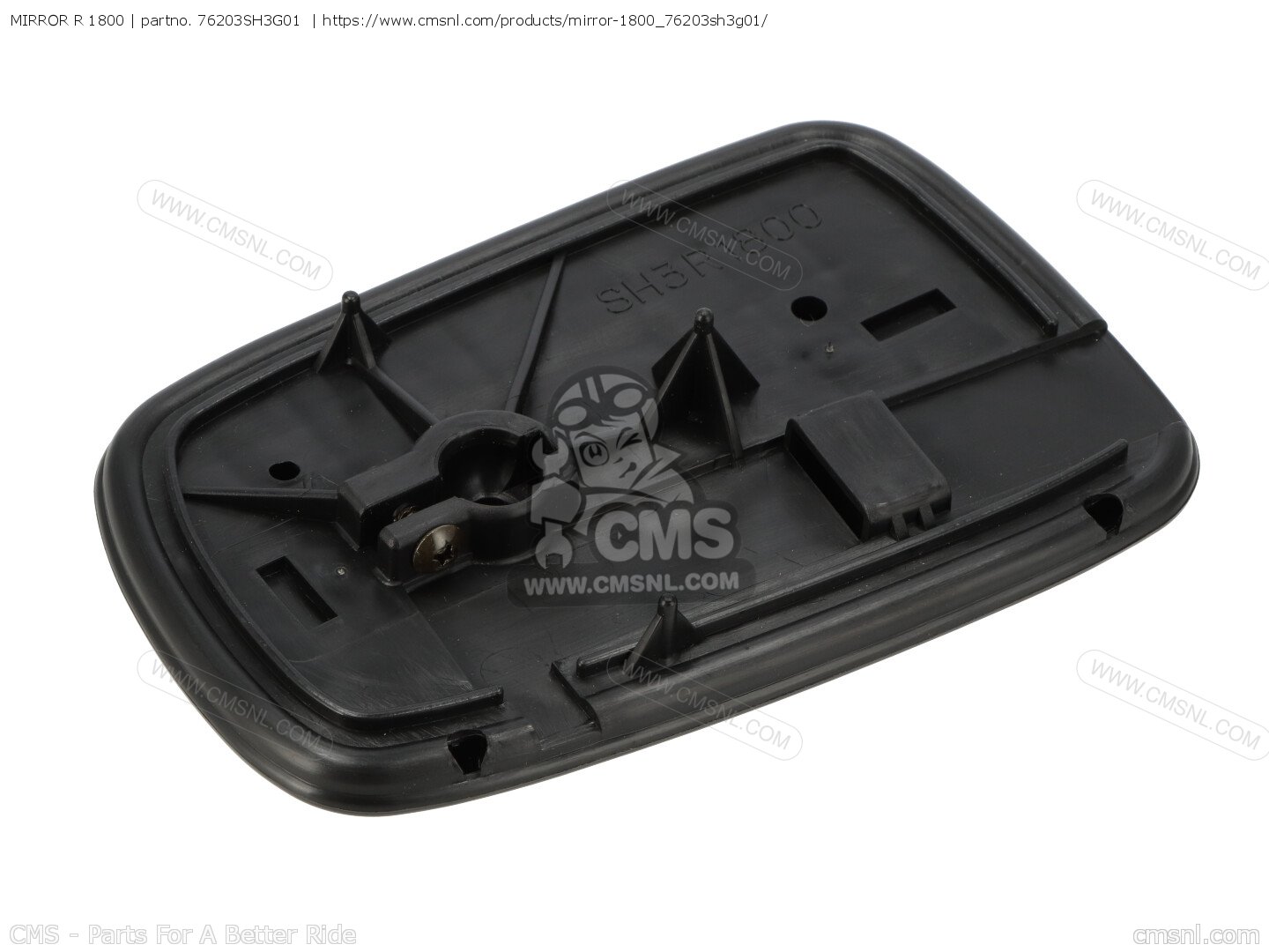 76203SH3G01: MIRROR R 1800 Honda - buy the 76203-SH3-G01 at CMSNL