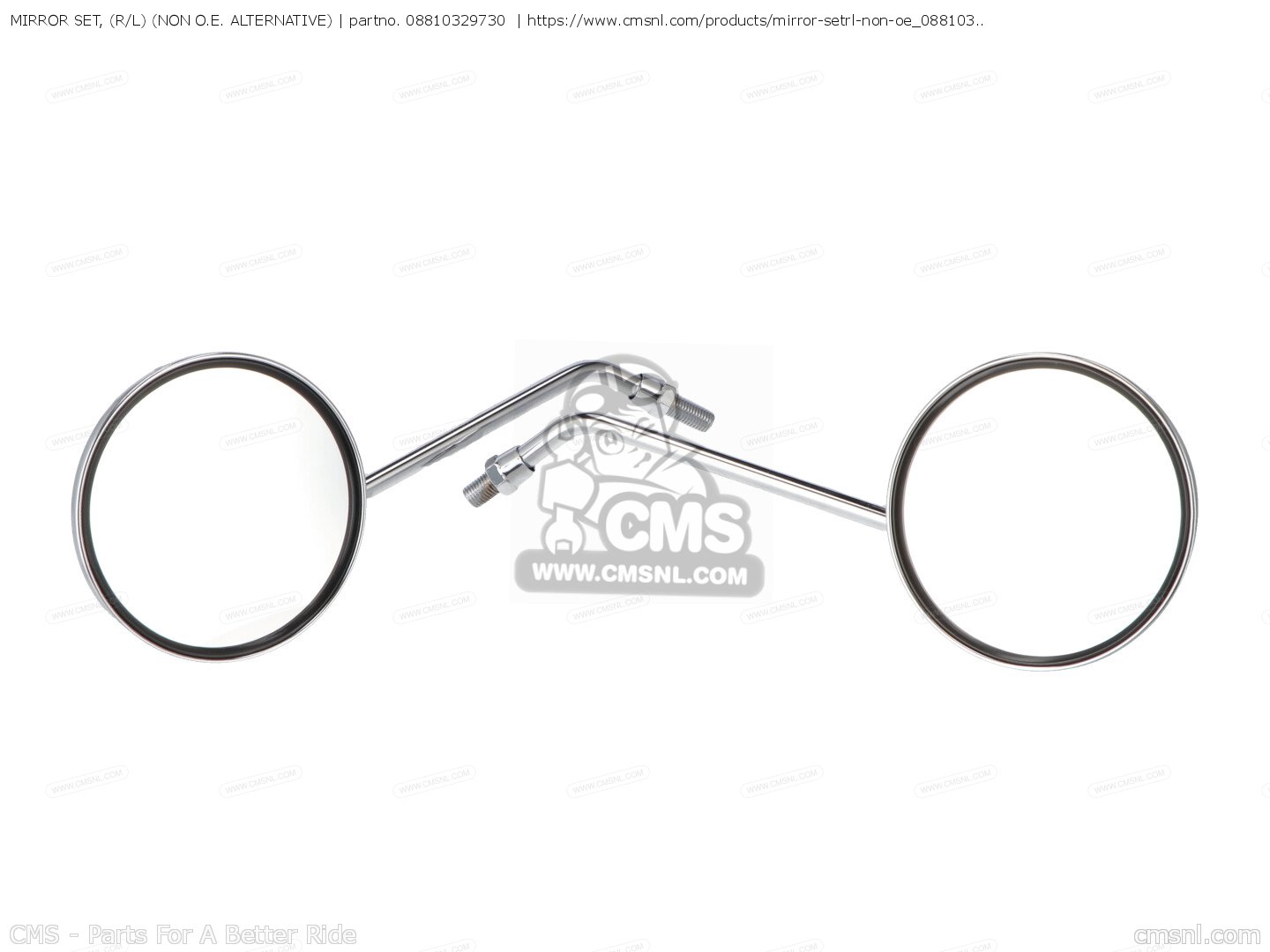 MIRROR SET, (R/L) (NON O.E. ALTERNATIVE) for Honda - order at CMSNL