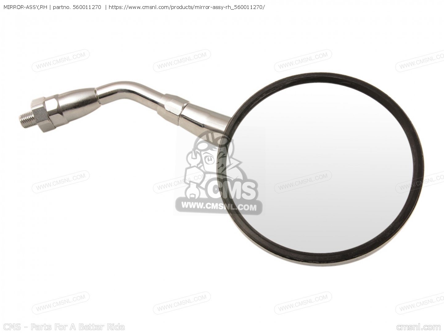 560011270: MIRROR-ASSY,RH Kawasaki - buy the 56001-1270 at CMSNL