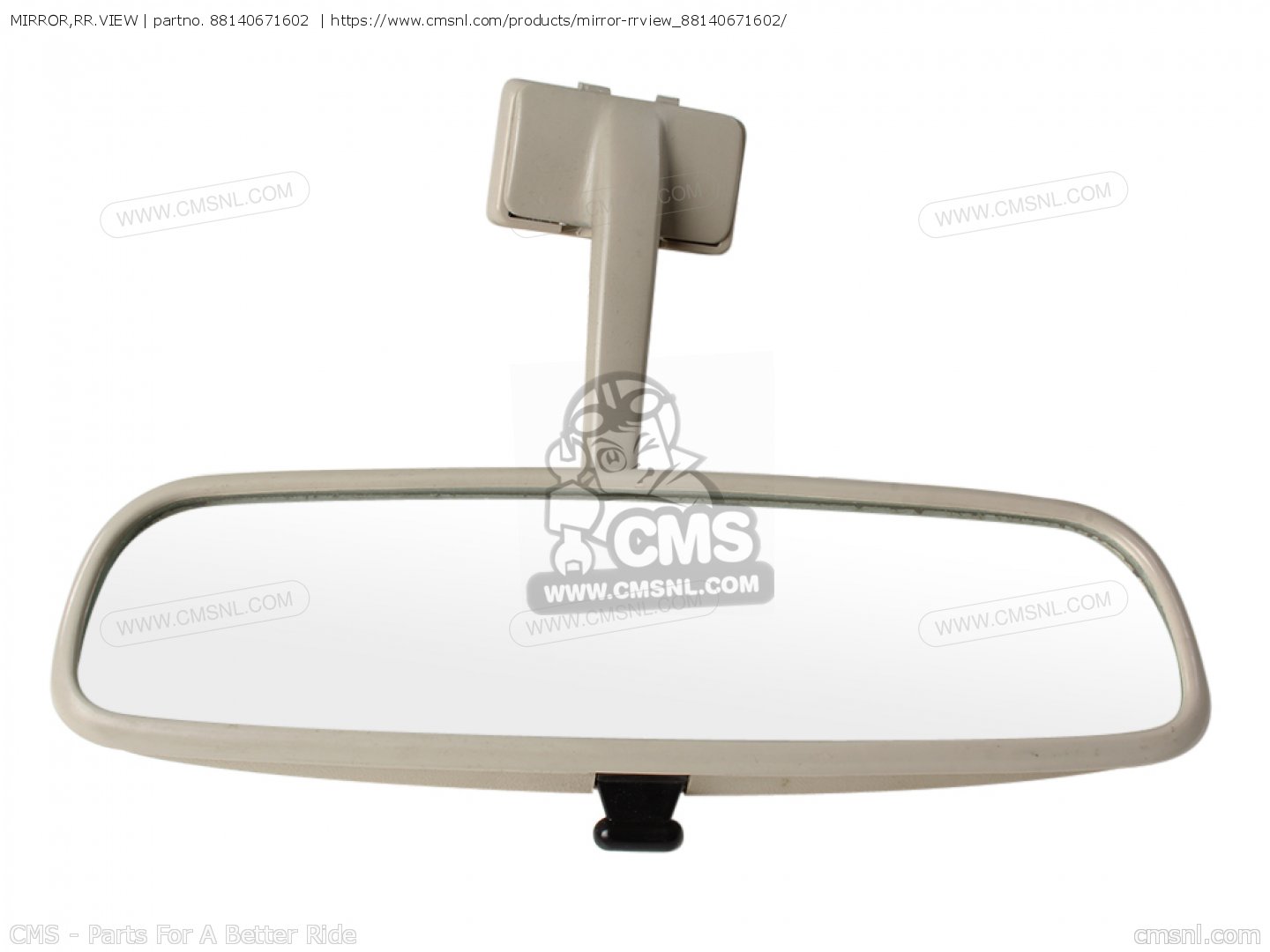 88140671602: Mirror,rr.view Honda - buy the 88140-671-602 at CMSNL