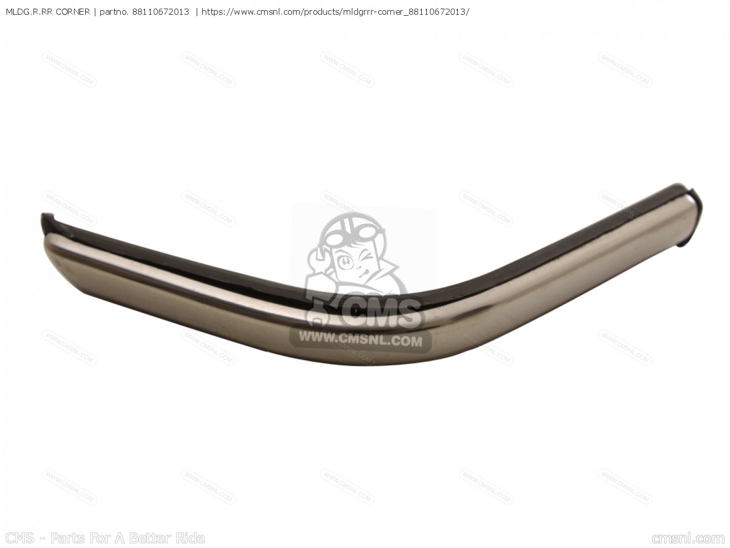 88110672013: MLDG.R.RR CORNER Honda - buy the 88110-672-013 at CMSNL