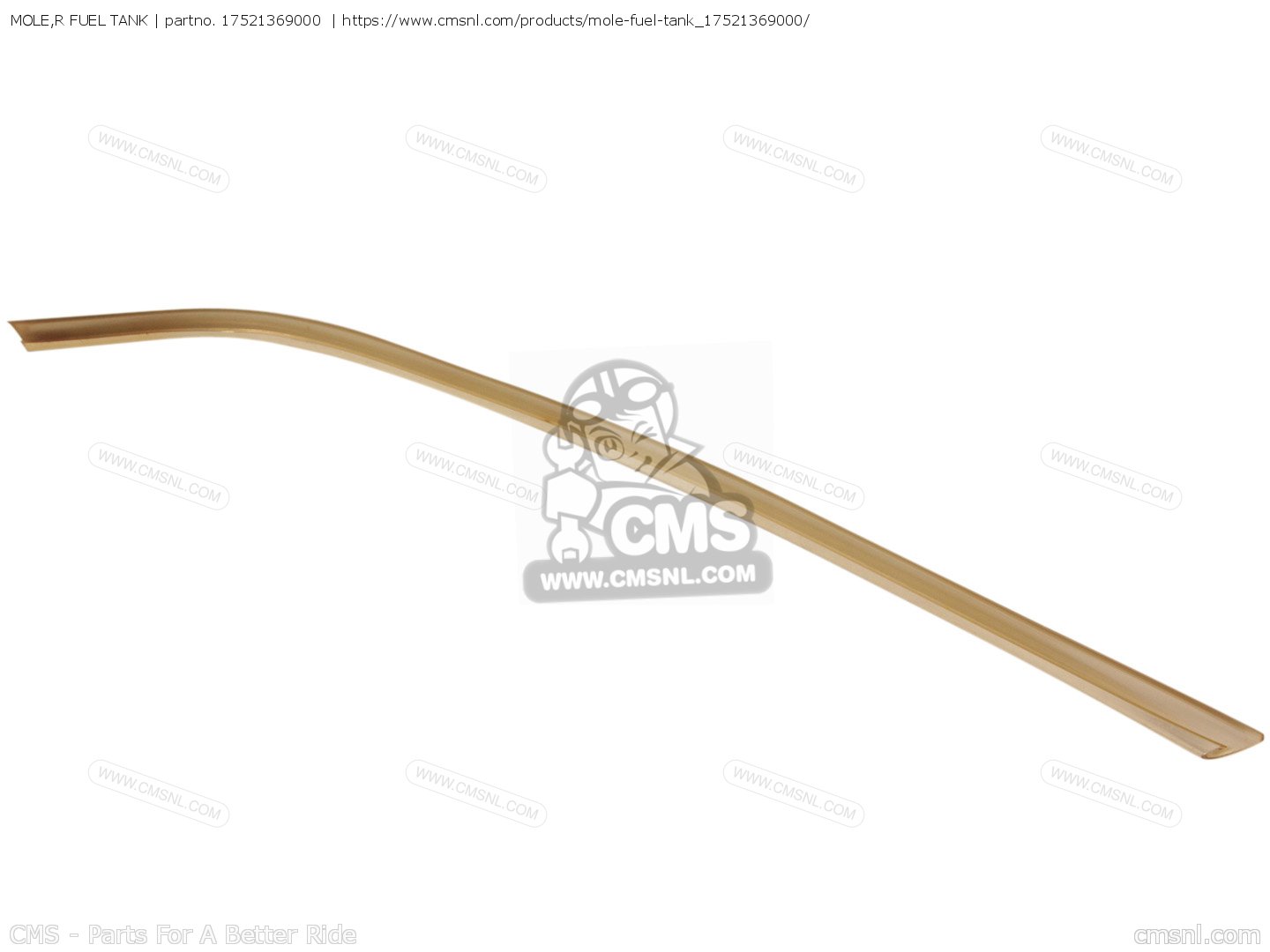 17521369000: Mole,r Fuel Tank Honda - buy the 17521-369-000 at CMSNL