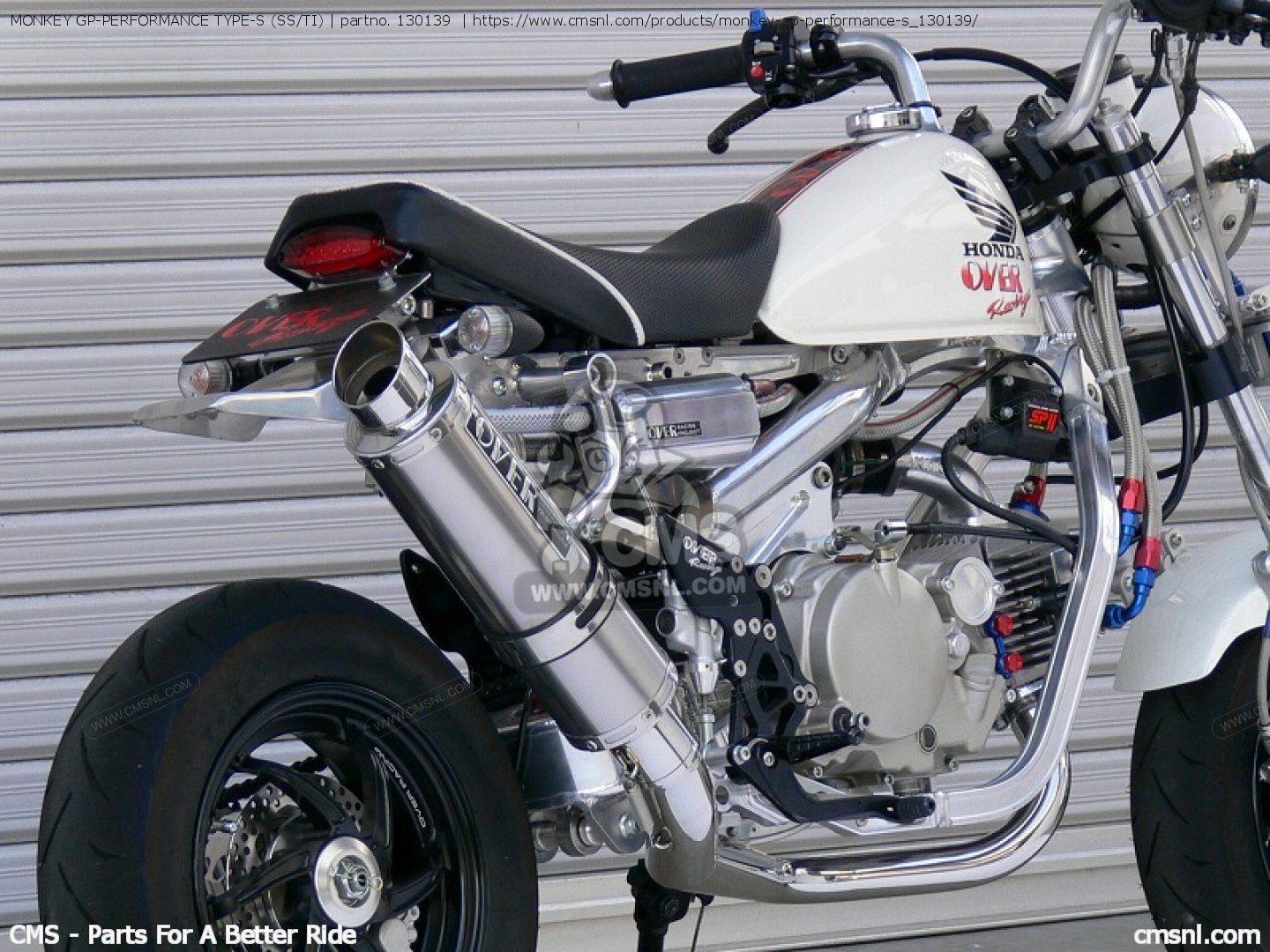 130139: Monkey Gp-performance Type-s (ss/ti) Over Racing - buy the 13 ...