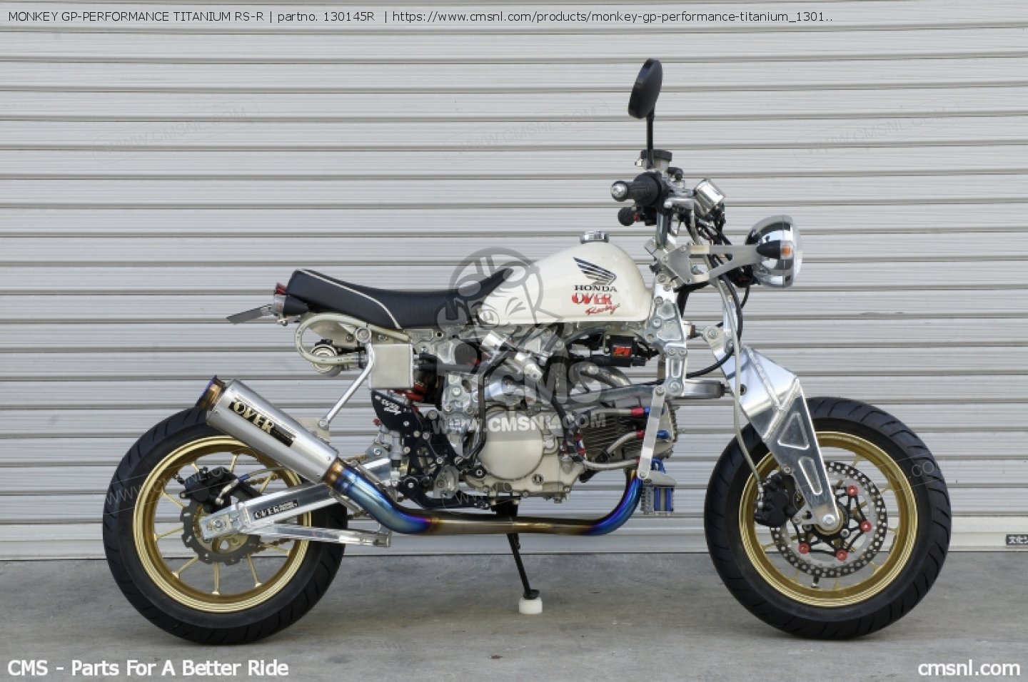 MONKEY GP-PERFORMANCE TITANIUM RS-R for Over Racing - order at CMSNL