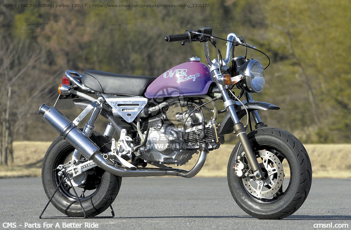 MONKEY RACING-DOWN for Over Racing - order at CMSNL