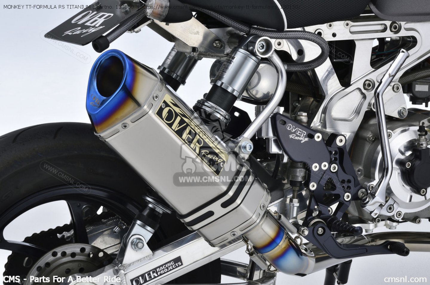 130150: Monkey Tt-formula Rs Titanium Over Racing - buy the 13-01-50 at ...