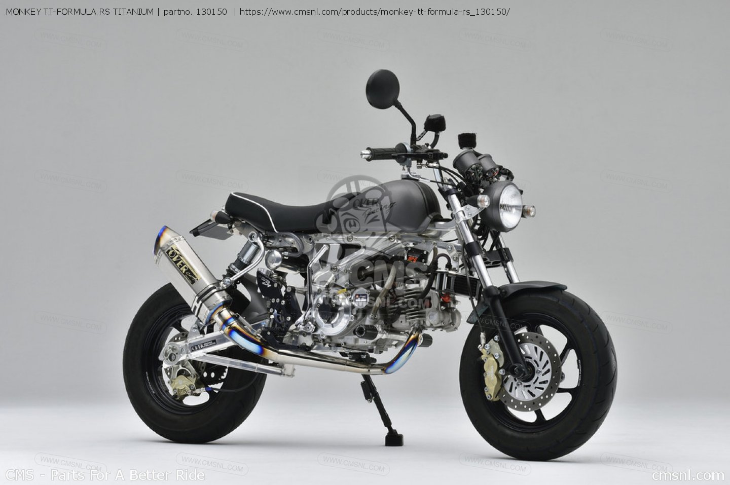 130150: MONKEY TT-FORMULA RS TITANIUM Over Racing - buy the 13-01-50 at ...