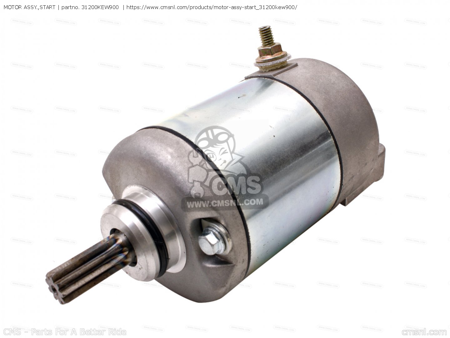 31200KEW900: Motor Assy.,start Honda - buy the 31200-KEW-900 at CMSNL