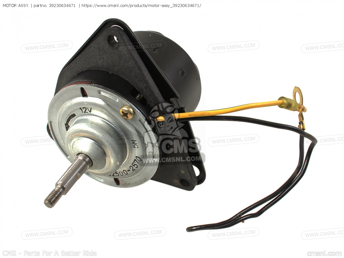 39230634671: MOTOR ASSY. Honda - buy the 39230-634-671 at CMSNL